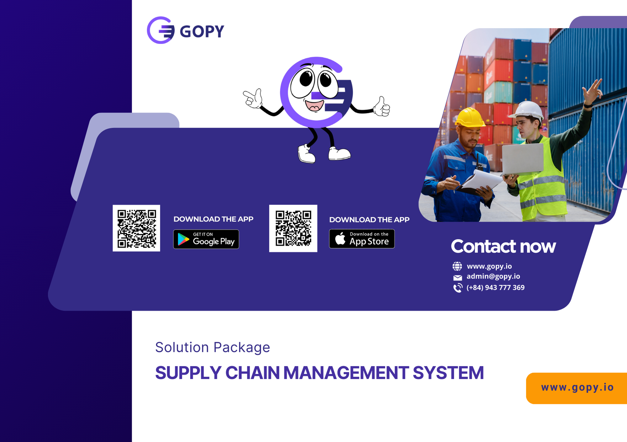 Gopy product packages